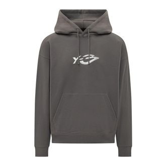 Yohji Yamamoto Hoodie - - Sweatshirts & Hoodies - Herren - Grau - S