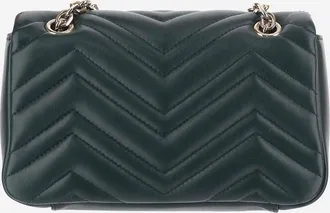 Gucci GG Marmont Nappa Leather Shoulder Bag - Green