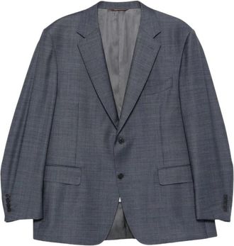 Canali Venezia Blazer - - Jackets - Herren - Blau - 3XL