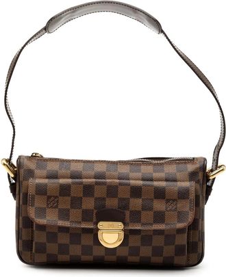 Louis Vuitton Hobo Bags - Damier Ebene Ravello GM - Gr. unisize - in Braun - f&uuml;r Damen
