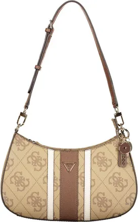 Guess Beiger Polyurethan Damenhandtasche