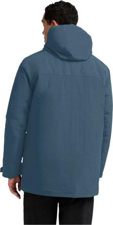 Jack Wolfskin Winterjacke Glacer Shield (wasserdicht, atmungsaktiv, warm) blau Herren
