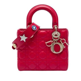 Dior Pre-owned Cuir sacs-dior - Femme - Pre-owned - Rouge - Taille: ONE Size