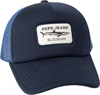 Pepe Jeans London Herren Smith Cap Verschluss, Blau (Dulwich Blue), Einheitsgr&ouml;&szlig;e