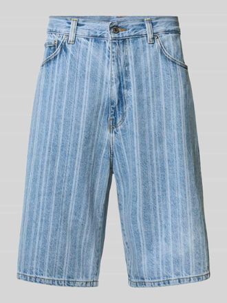 Carhartt Work in Progress Straight Fit Jeanshorts mit Allover-Print Modell Rylan