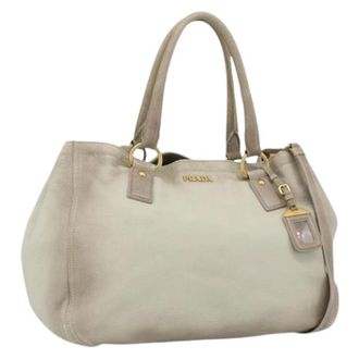 Prada Pre-owned Vintage Tote - - Pre-owned - Damen - Beige - ONE SIZE