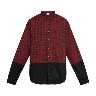 VETEMENTS Split Shirt - - Shirts - Herren - Rot - M