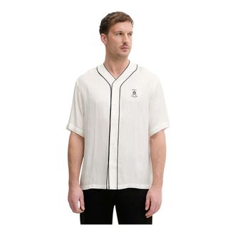 A|X Armani Exchange Chemises Manches Courtes - Homme - Chemises - Beige - Taille: L