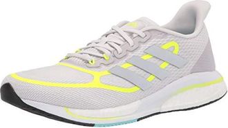 adidas womens Supernova + Dash Grey/Solar Yellow/White 6