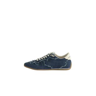 Zadig&Voltaire Femme, Chaussures, Bleu, Taille: 40 EU Dance Frayed Baskets