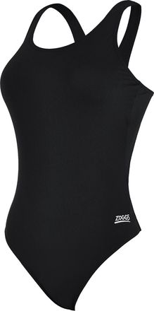 Zoggs Cottesloe Powerback Badeanzug f&uuml;r Damen (Schwarz)
