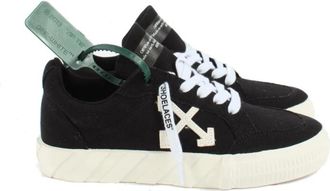 Off-white Femme, Chaussures, Noir, Taille: 39 EU Low Vulcanized Canvas
