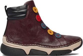 Rieker Stiefeletten CEO-45977-30 Dunkelrot