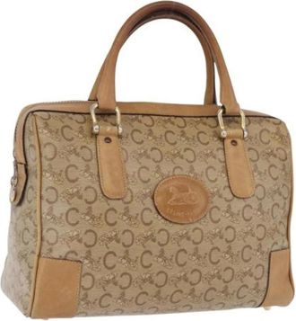 Celine Pre-owned Vintage Boston Bag - Femme - Pre-owned - Beige - Taille: ONE Size