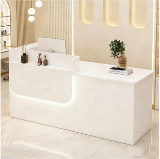 Generic LED-Lichtleiste f&uuml;r die Schublade der Rezeptionstheke Rezeptionstresen mit Theke Rezeptionstisch mit Stauraum Kassentresen f&uuml;r B&uuml;ro Einzelhandel Lobby