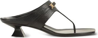 Sergio Rossi Femme, Chaussures, Noir, Taille: 37 1/2 EU Grande Vita Sandal