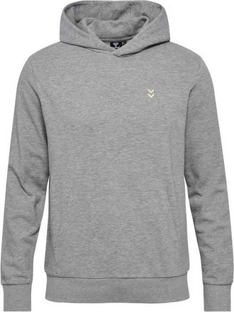 Hummel hmlPULSE CO Regular Sweat Hoodie Grey Melange - XXL