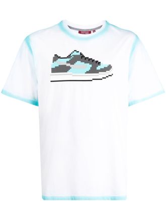 Mostly Heard Rarely Seen t-shirt en coton à imprimé graphique - Bleu