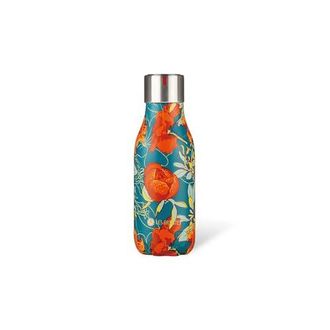Les Artistes Paris A-4040 BottleUp, Thermos 280 ml, Gourde isotherme sans BPA, Réutilisable, Garde au chaud 12h et au froid 24h, Acier Inoxydable, Design Peonies