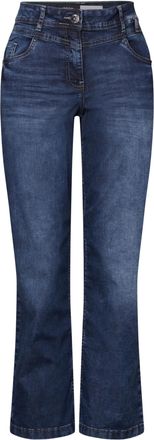 Cecil Damen B378654 Jeans, Mid Blue Used Wash, 29W/28L