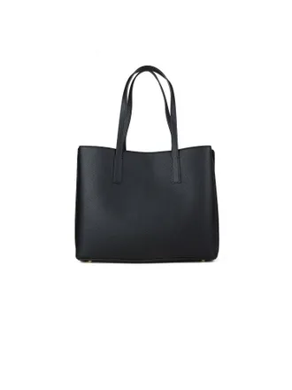 Guess Womens Tote Bag Black Polyurethane - Tote-Bags