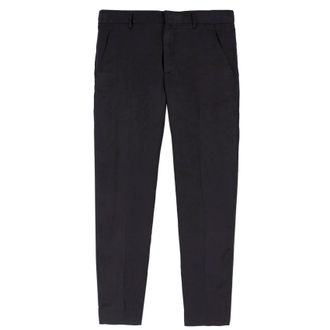 Haider Ackermann Black Silky Cropped Trousers Size XS