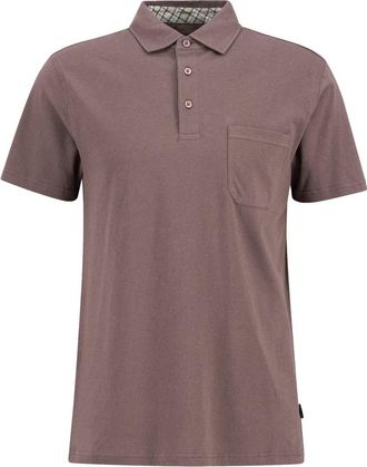 Barbour Leichtes Poloshirt aus Baumwolle und Leinen, Tailored Fit in