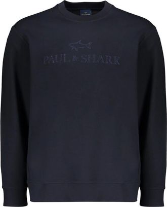 Paul & Shark Homme, Sweatshirts et sweats &agrave; capuche, Bleu, Taille: S Crewneck SweaT-shirt