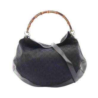 Gucci Sac &agrave; main vintage doccasion - Femme - Pre-owned - Noir - Taille: ONE Size