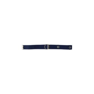 Dolce & Gabbana Cintura Nastro Bicoste Logo - - Accessories - Herren - Blau - 100 CM