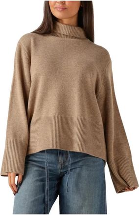 Second Female Damen, Strickwaren, Beige, LGr&ouml;&szlig;e