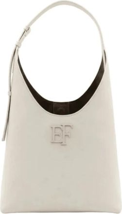 Elisabetta Franchi Sac &agrave; bandouli&egrave;re - Femme - Sacs - Beige - Taille: ONE Size