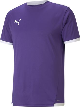 Puma Herren Teamliga Jersey Shirt, Prism Violet-puma White, M EU