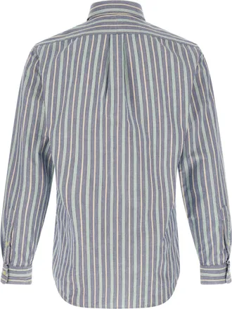 Polo Ralph Lauren Striped Cotton Shirt - Blue