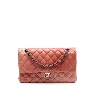 Chanel Pre-owned Vintage Double Flap Schultertasche - - Pre-owned - Damen - Orange - ONE SIZE