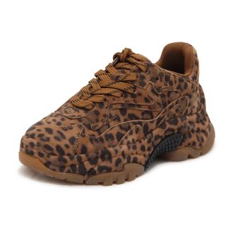 Ash Addict Bis Wild Suede Leopardo - - Shoes - Damen - Braun - 36 EU