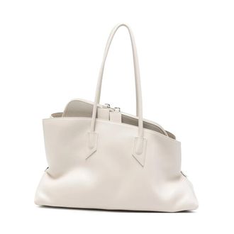 The Attico La Passeggiata Medium Henkeltasche - - Bags - Damen - Wei&szlig; - ONE SIZE