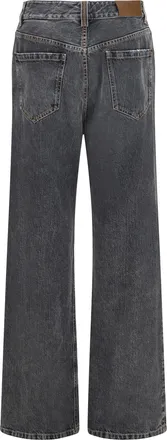 Brunello Cucinelli Straight-Leg Denim Jeans - Gray