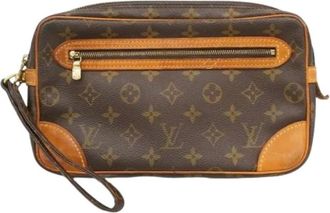 Louis Vuitton unisex, Pre-owned, Brun, Taille: ONE Size Sac clutch Pre-owned