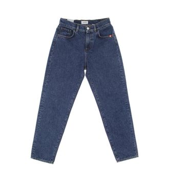 Amish Slim Fit Denim Jeans Stone Washed - - Jeans - Damen - Blau - W27