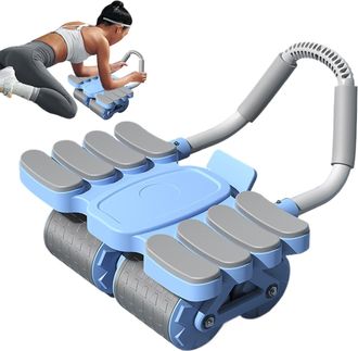 Generic Muskel Quad - Trainingsr&auml;der, Bauch Training Ausr&uuml;stung Hilfsger&auml;t | Fitnessger&auml;te Bauchtrainer mit Ellenbogenst&uuml;tze, Fitness-Kern Trainingsregler mit