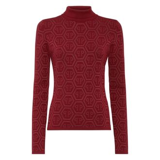 Philipp Plein Strickware - - Knitwear - Damen - Rot - L