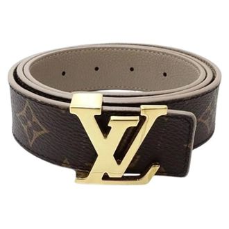 Louis Vuitton Ceinture standard Pre-owned - Femme - Pre-owned - Brun - Taille: ONE Size
