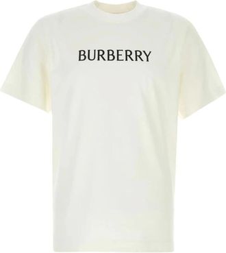 Burberry Homme, Tops, Blanc, Taille: S Seth T-Shirt