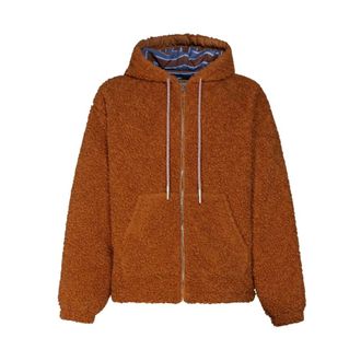 Marni Homme, Sweatshirts et sweats &agrave; capuche, Brun, Taille: L Veste Teddy