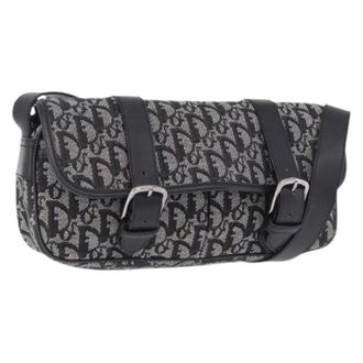 Dior Pre-owned Toile sacs-dior - Femme - Pre-owned - Noir - Taille: ONE Size