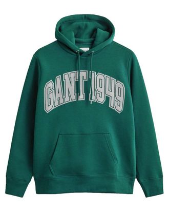 GANT Hoodie aus einem Baumwoll-Mix mit Label-Schriftzug in