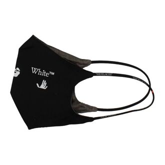 Off-white Cotton Facemask - - Accessories - Herren - Schwarzk - ONE SIZE