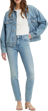 Levi's Damen 712 Slim Welt Pocket Jeans, Blue Wave Light, 28W / 32L