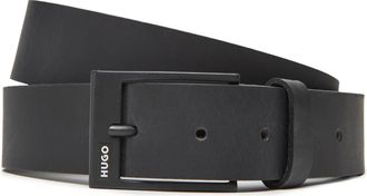 HUGO BOSS Herrengürtel HUGO 50548339 Schwarz